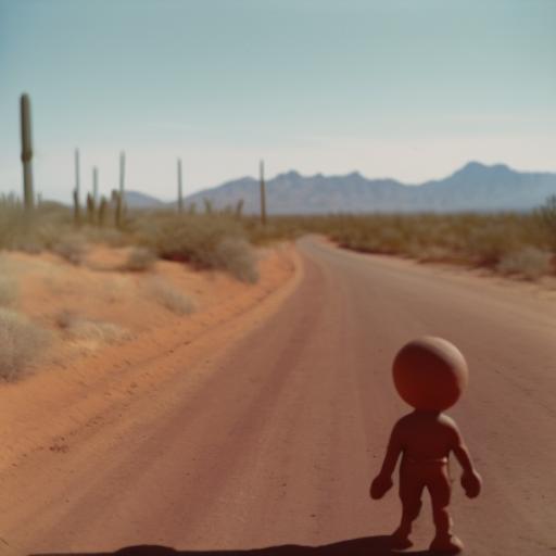 mikeelf: 35 mm arizona desert clay man