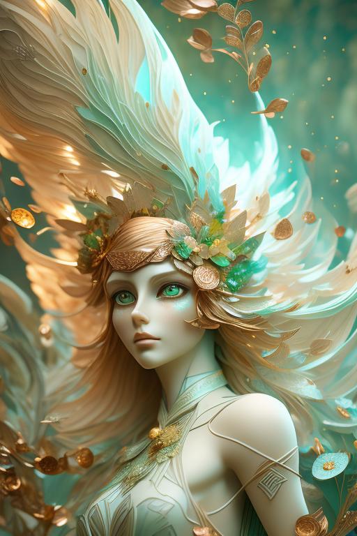 regal-raven956: Copper hair green eyes female wood elf druid