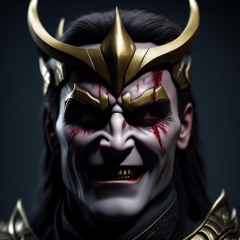 Evil Loki Face