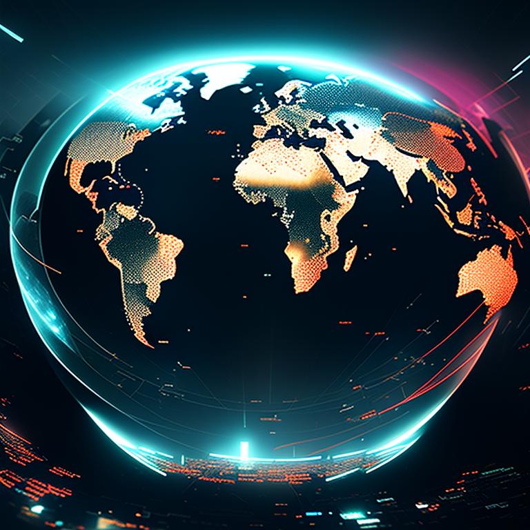levigundert: Cyber attacks. Global map.