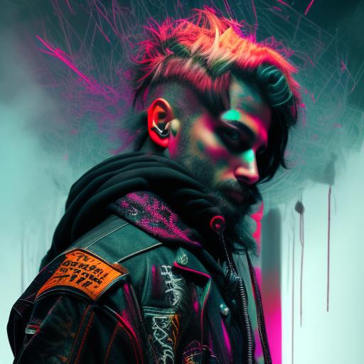 Reck_on-ing: /punk rocker, portrait, Dreaming about better days to come ...