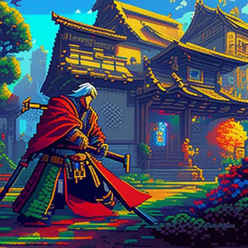 BrunoStarling: samurai fighting templar