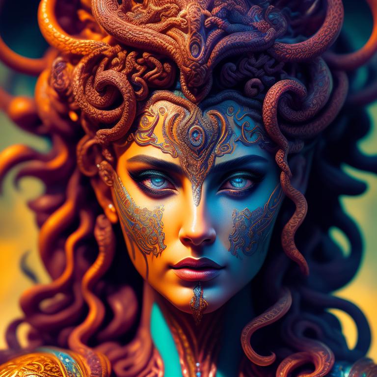 Beautiful Medusa Wallpaper