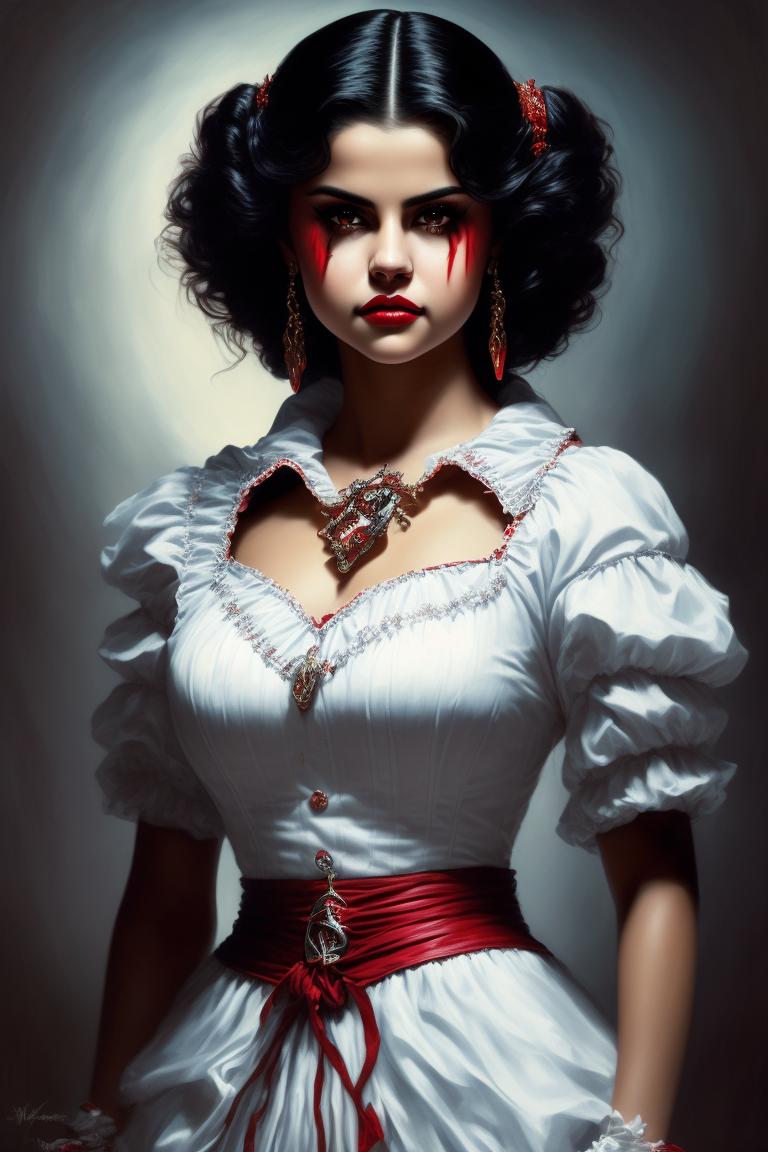 Selena Gomez As A Vampire