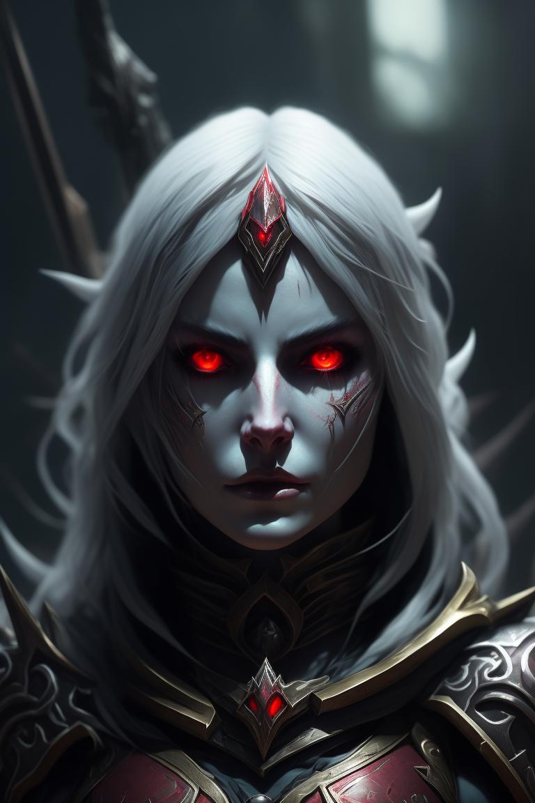 Sylvanas Windrunner Face