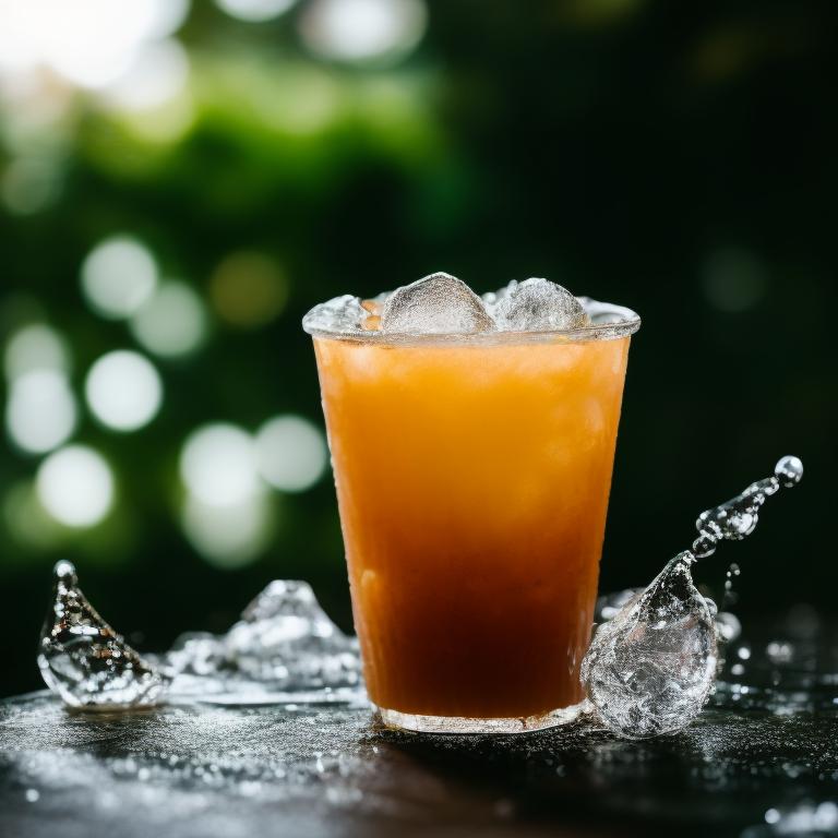all-seahorse268: an iced drink with soda mixed with white longan pulp ...