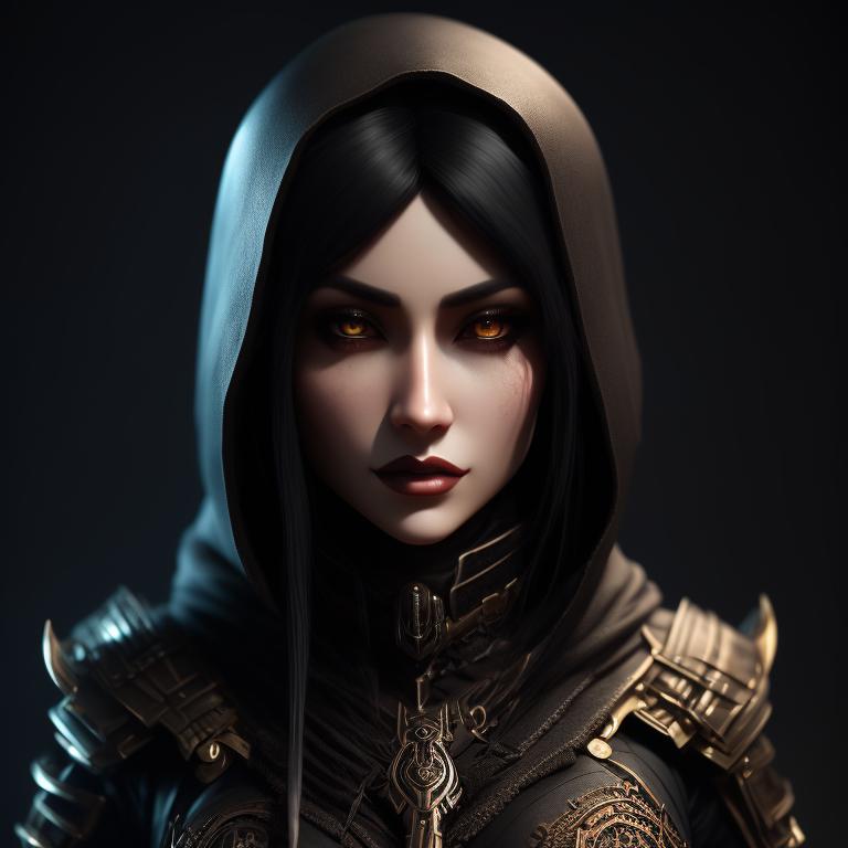 Steampunk Female Assassin