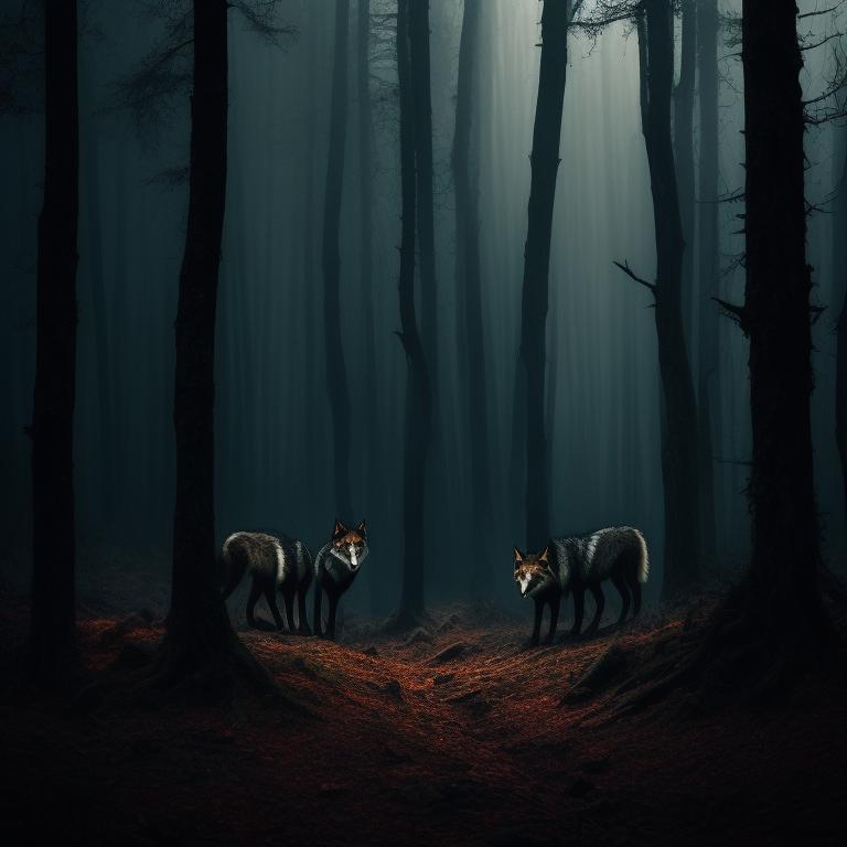 Mist Colored Wolves