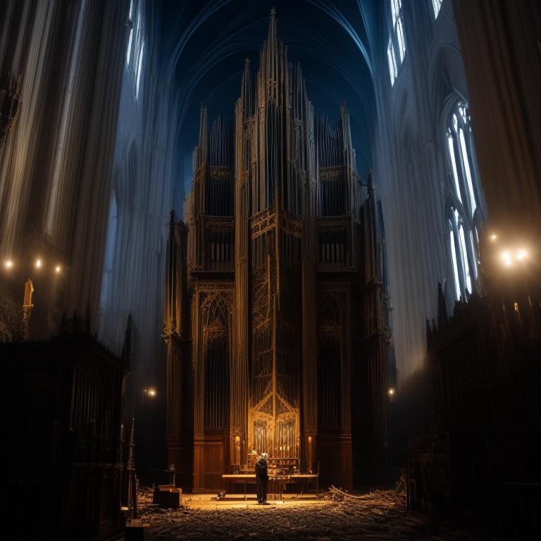 Gothic Pipe Organs For Grill Designs