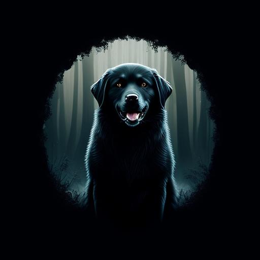 plastic-bat99: angry fierce black Labrador baring teeth, round t-shirt ...