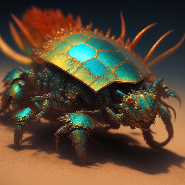 expert-deer120: desert creature, high body temperature, glass armor ...