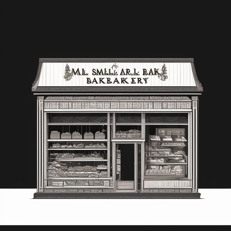 Bakery Shop Drawing