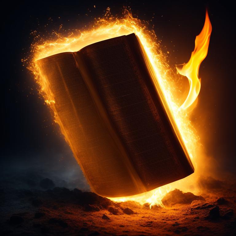 dull-fish635: A Christian bible with an evaporating luminous aura, or ...