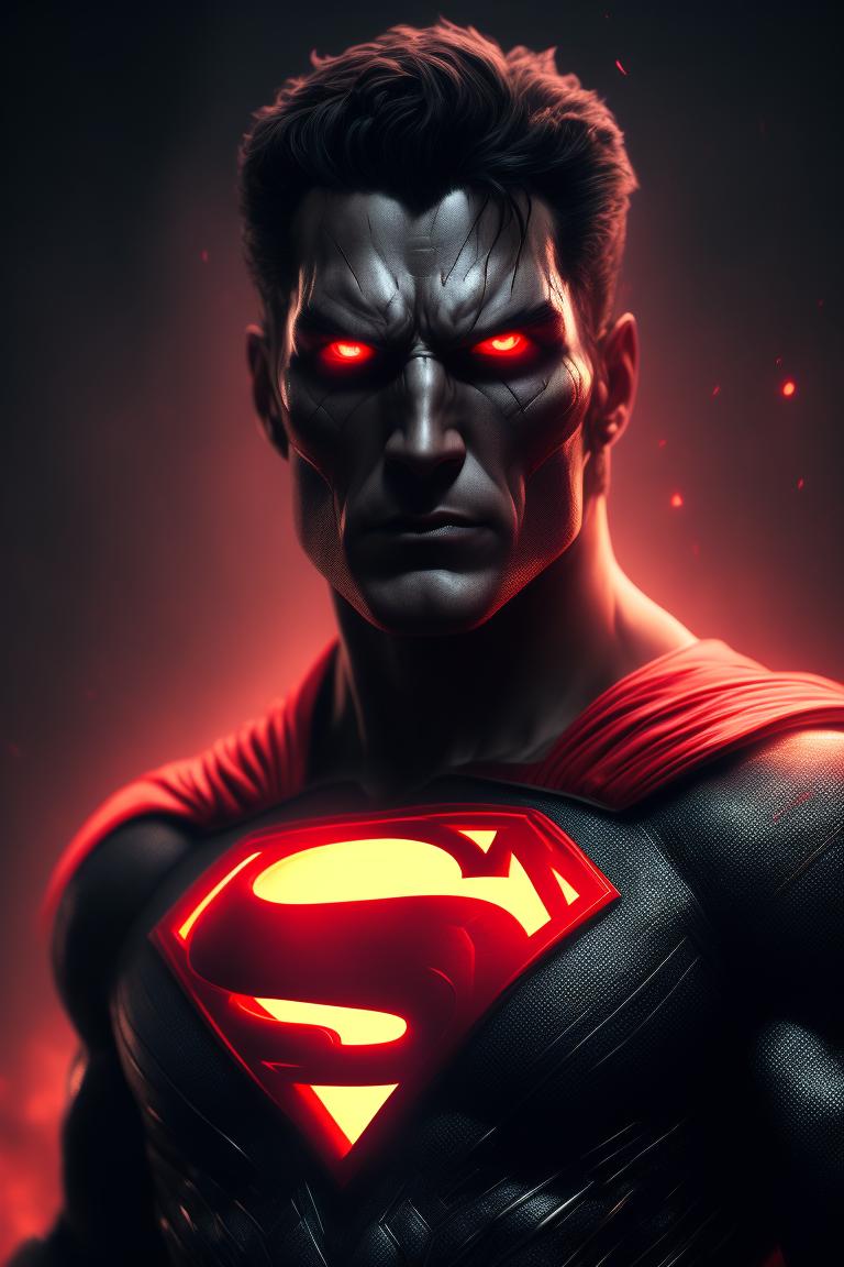 Superman Red Eyes Wallpaper