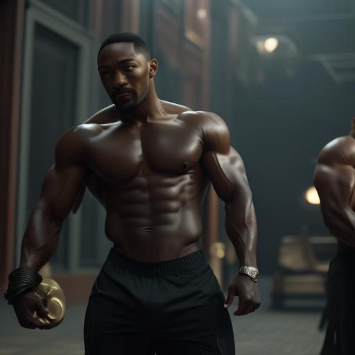 Anthony Mackie Bodybuilding