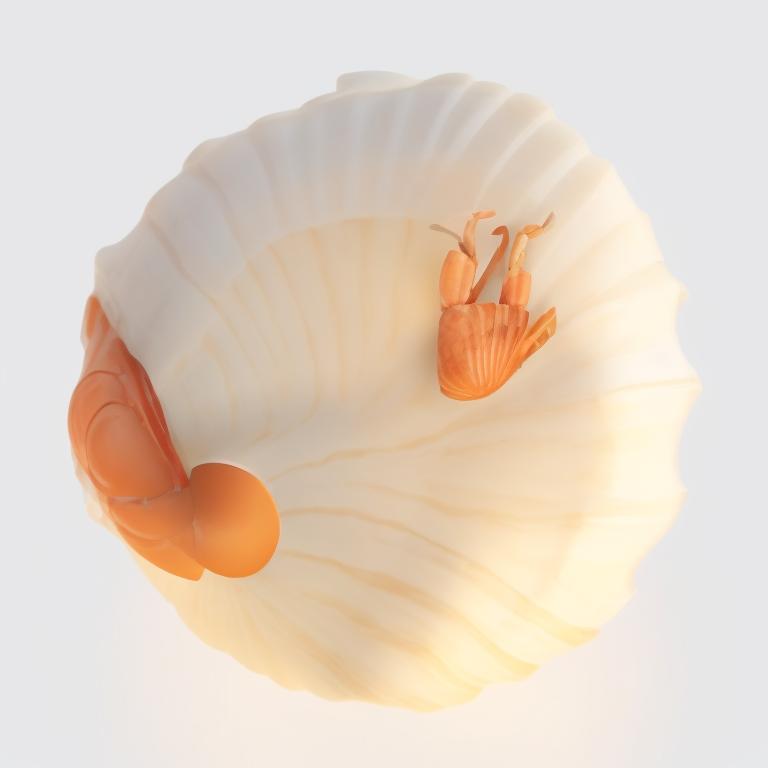 useful-lark895: shellfish , blender rendering