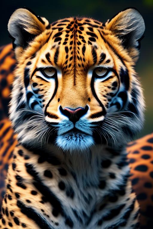 Cheetah And Tiger Mix