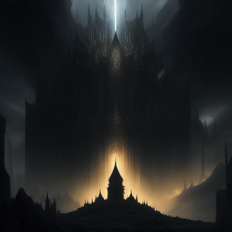 unique-ram427: The counsil of elrond but with a dark overtone