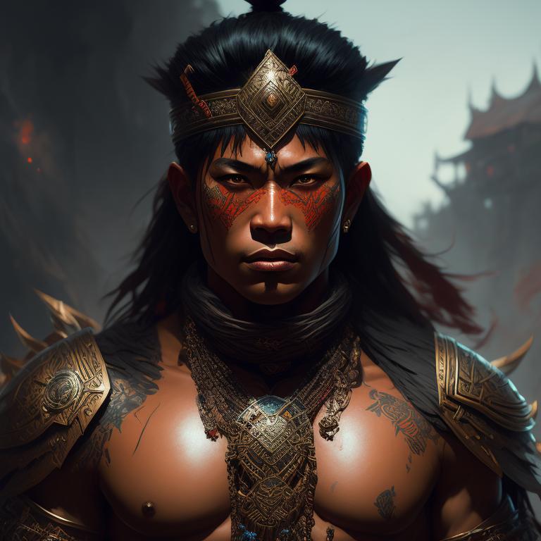 Filipino Warrior Art