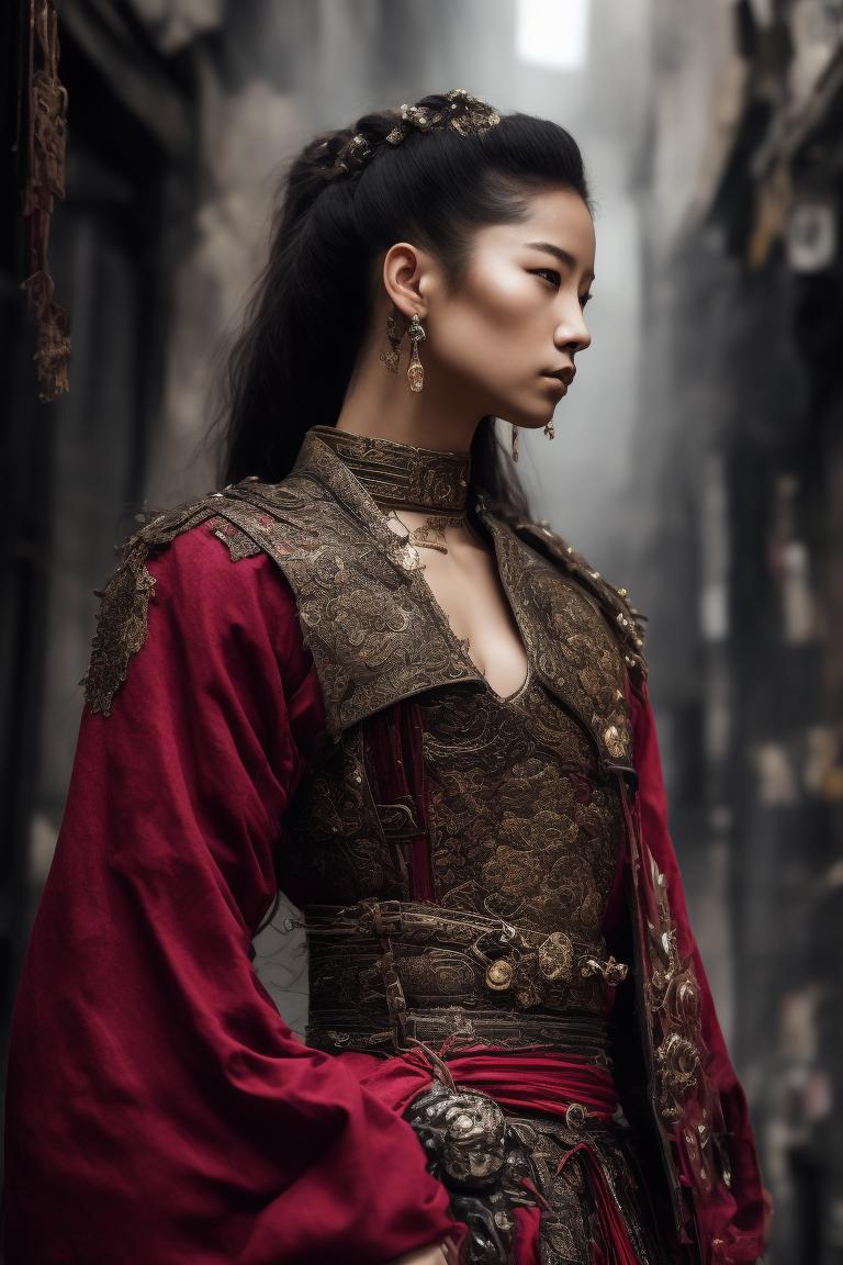 mealy-rabbit196: A breathtakingly stunning female samurai warrior ...