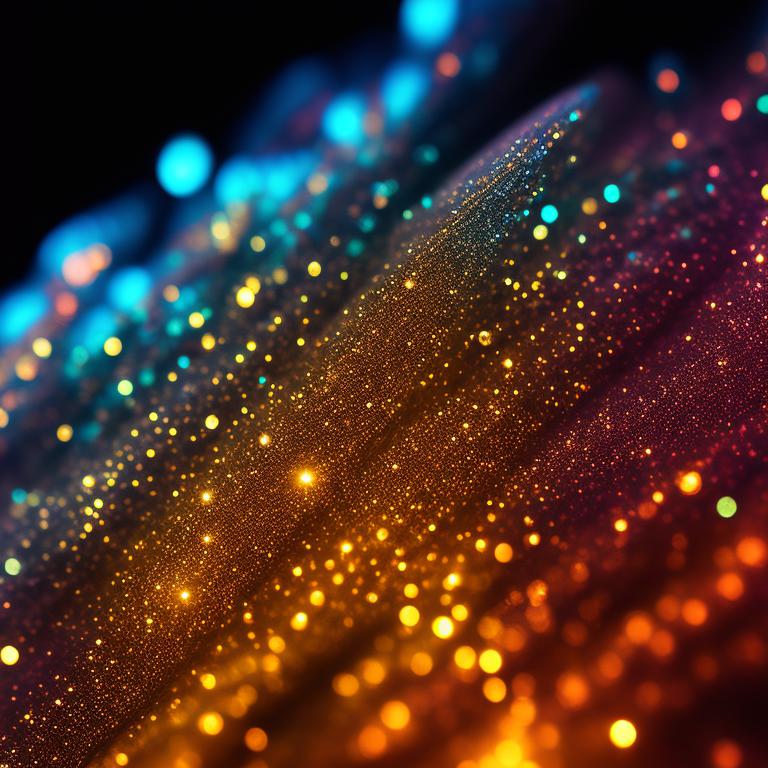 dreamrezzer: intricate luminous molecules, atomic rendering, light ...