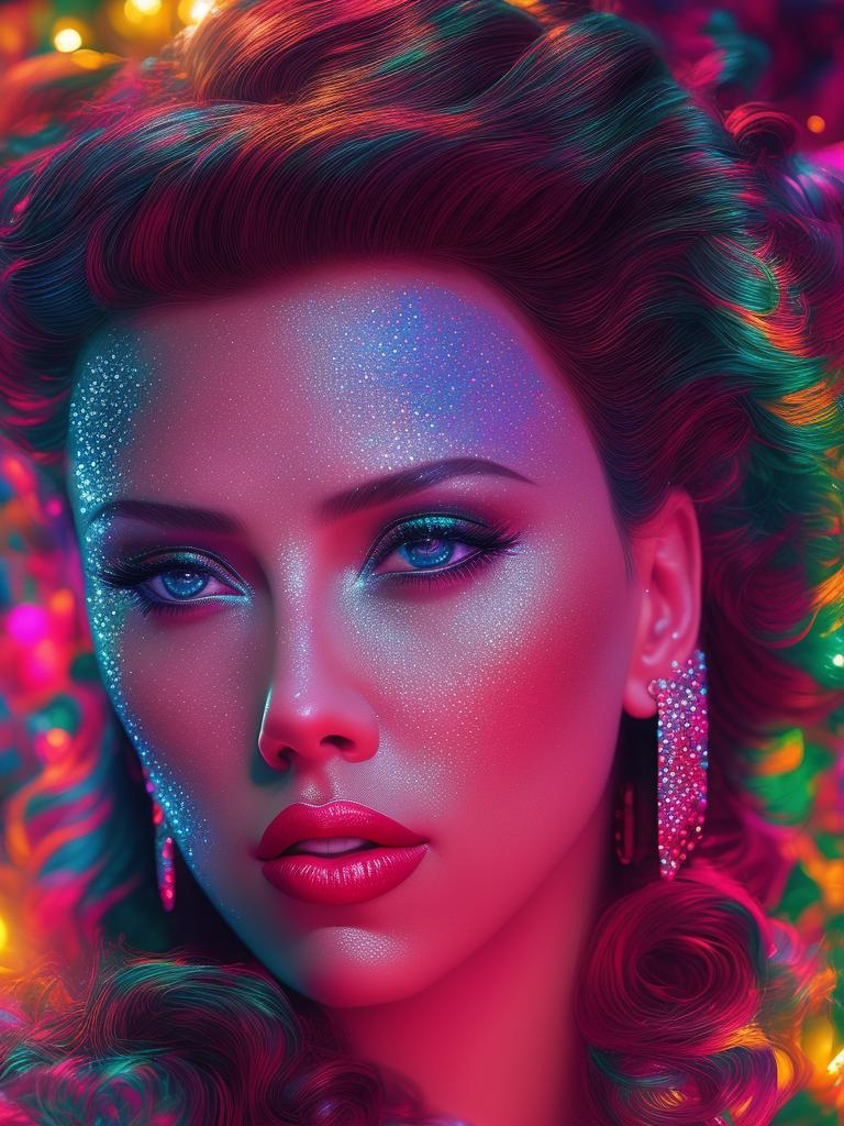 Max_Turbo: Sequined Attraction: Scarlett Johansson