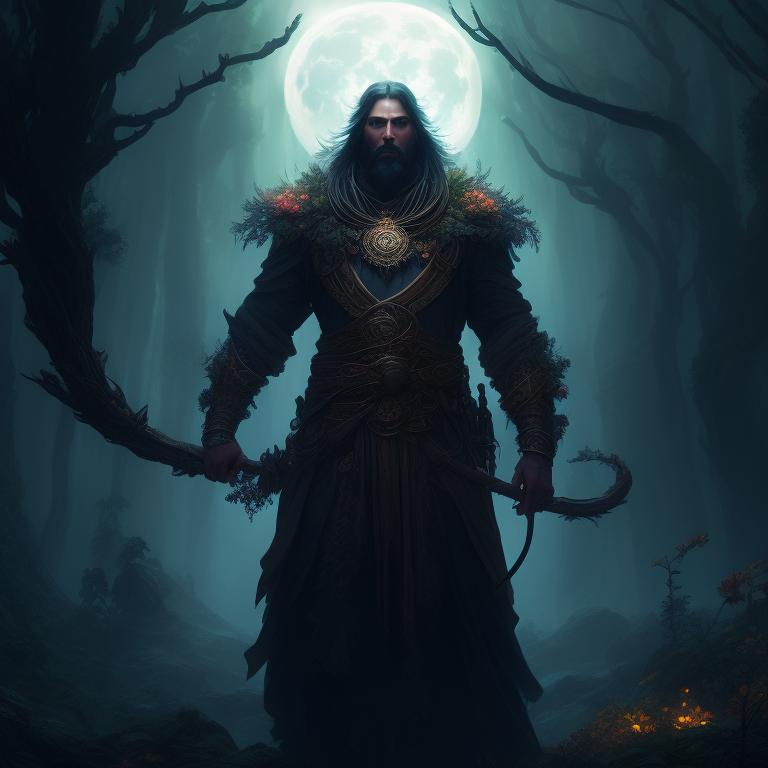 greedy-shrew44: Male human druid