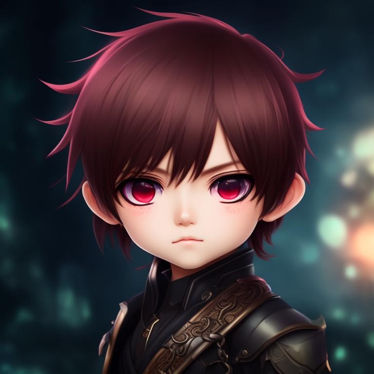 Anime Chibi Boy Eyes