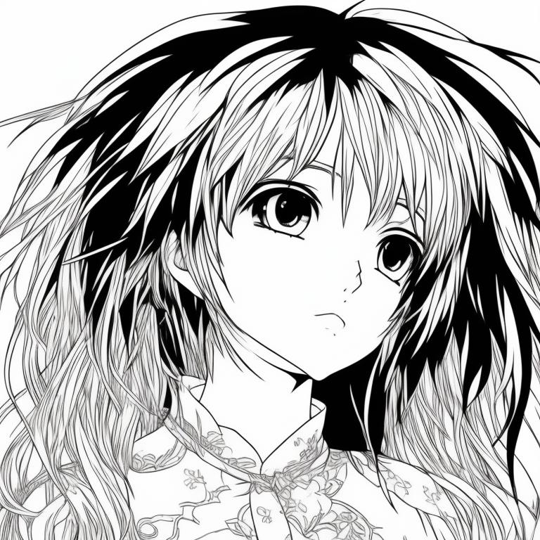 stingy-gnat854: Create manga style anime,no background,coloring line ...