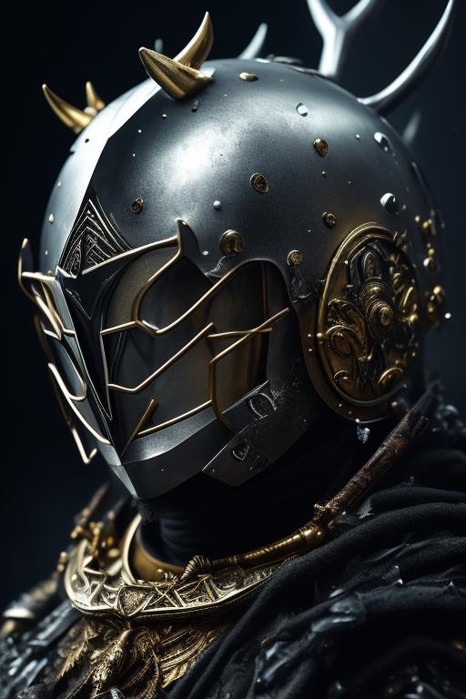 Knight Helmet Anime