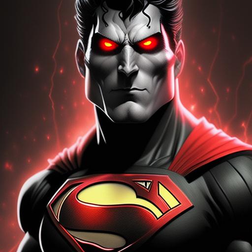Superman Red Eyes Wallpaper