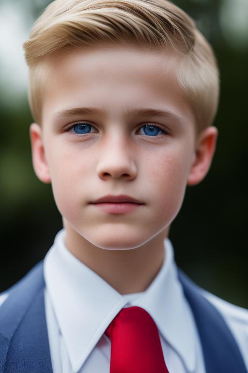 Handsome High School Boy