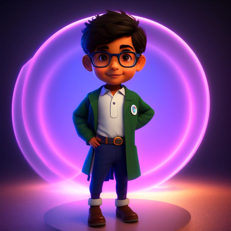 Smart Boy Animated