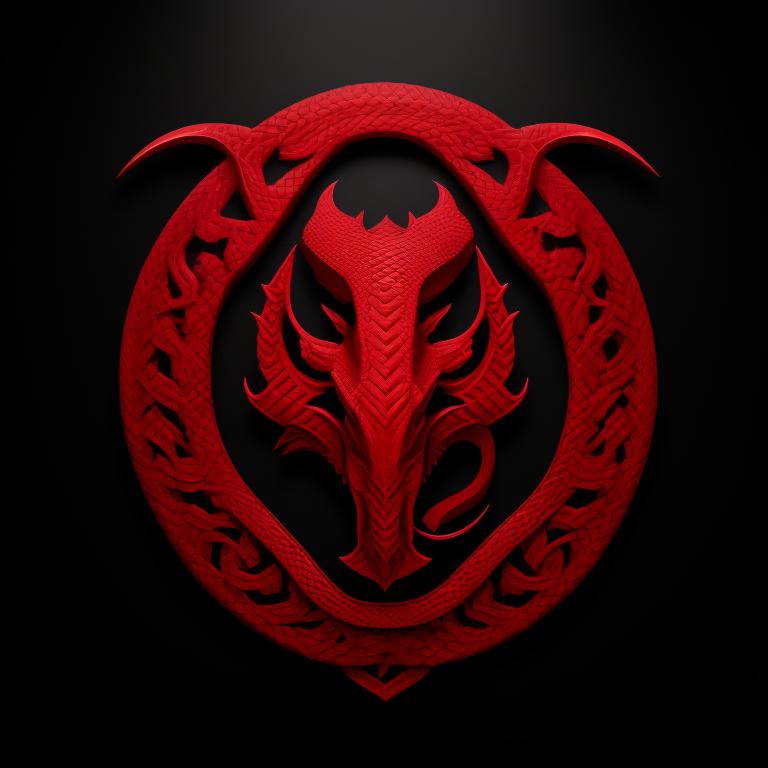 each-narwhal324: Red Serpent Sigil