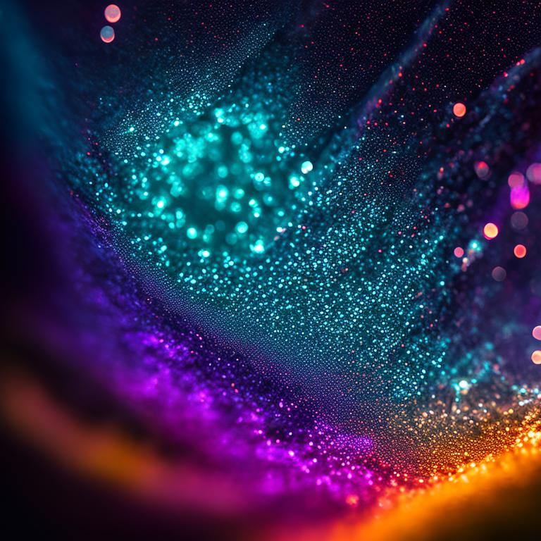 dreamrezzer: intricate luminous molecules, atomic rendering, light ...