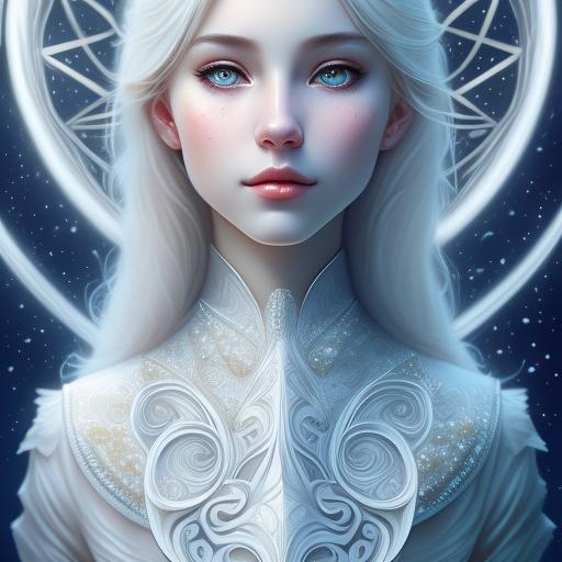 Girl With Silver Eyes