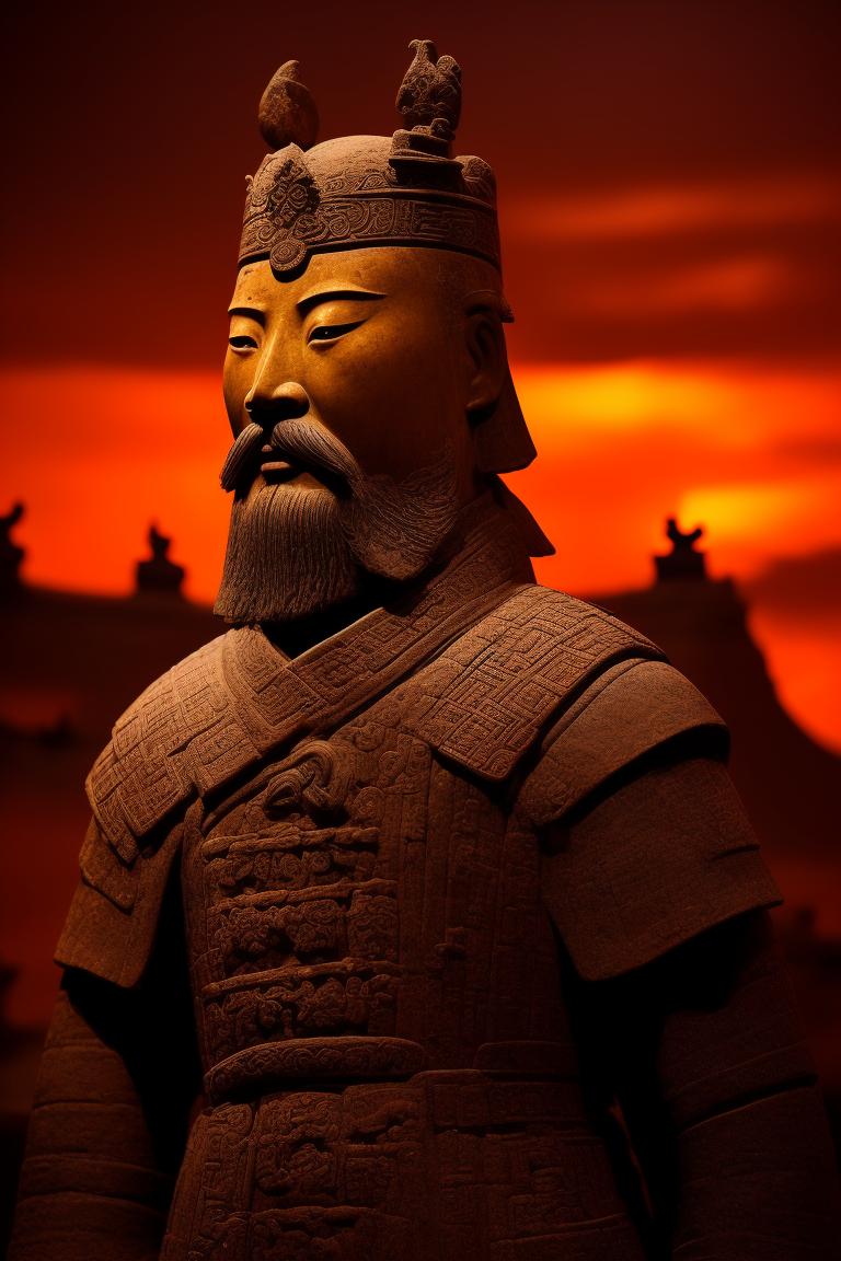 Qin Shi Huangdi Statue