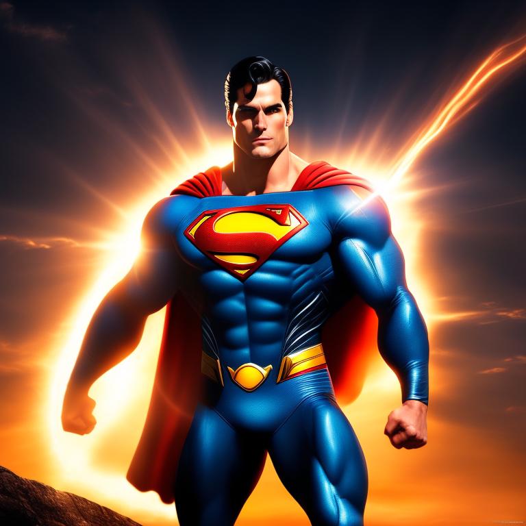 Superman Muscular