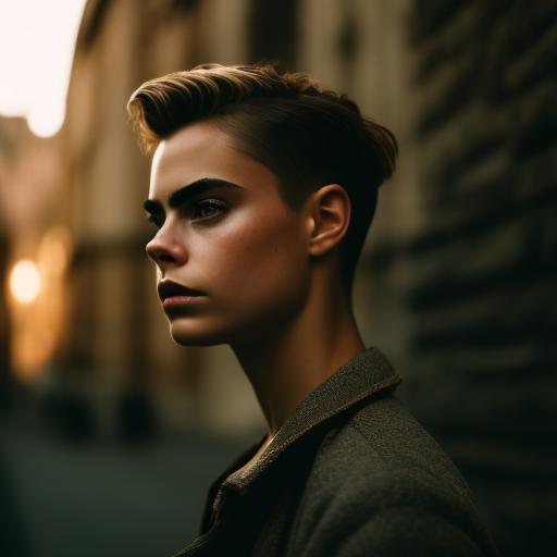 Androgynous Men Model