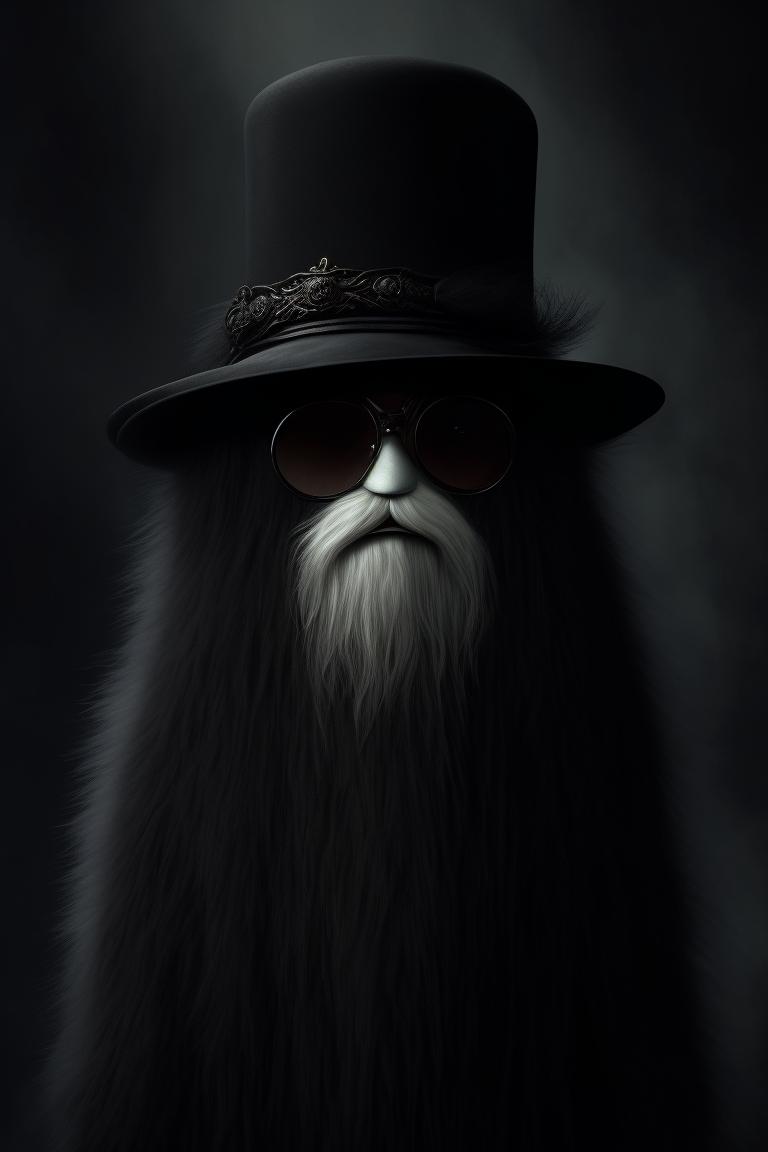 KT1973: Cousin itt, the little hairy and fuzzy creature with no face ...