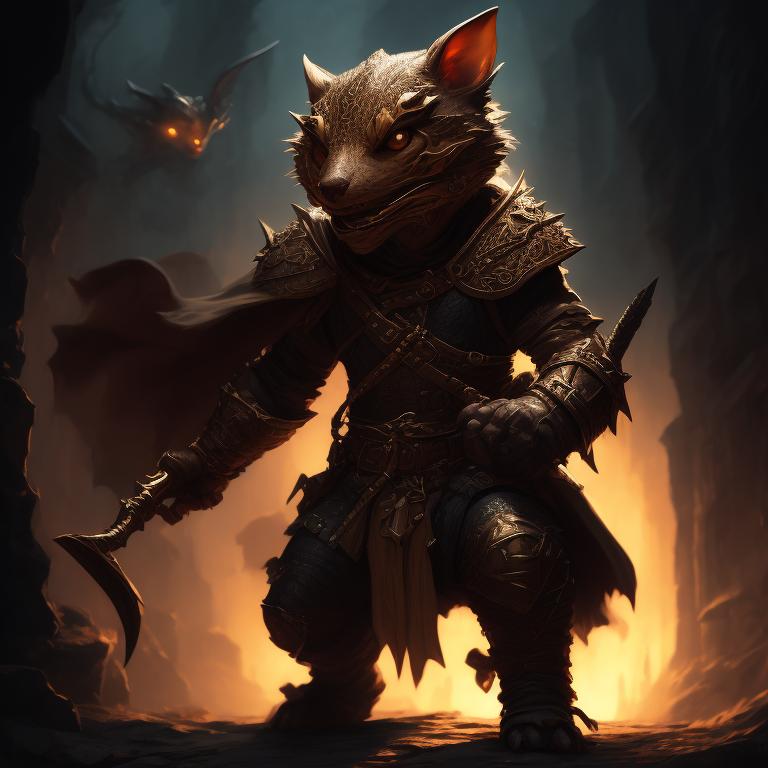 ProdigalMonk: A kobold in a cat costume