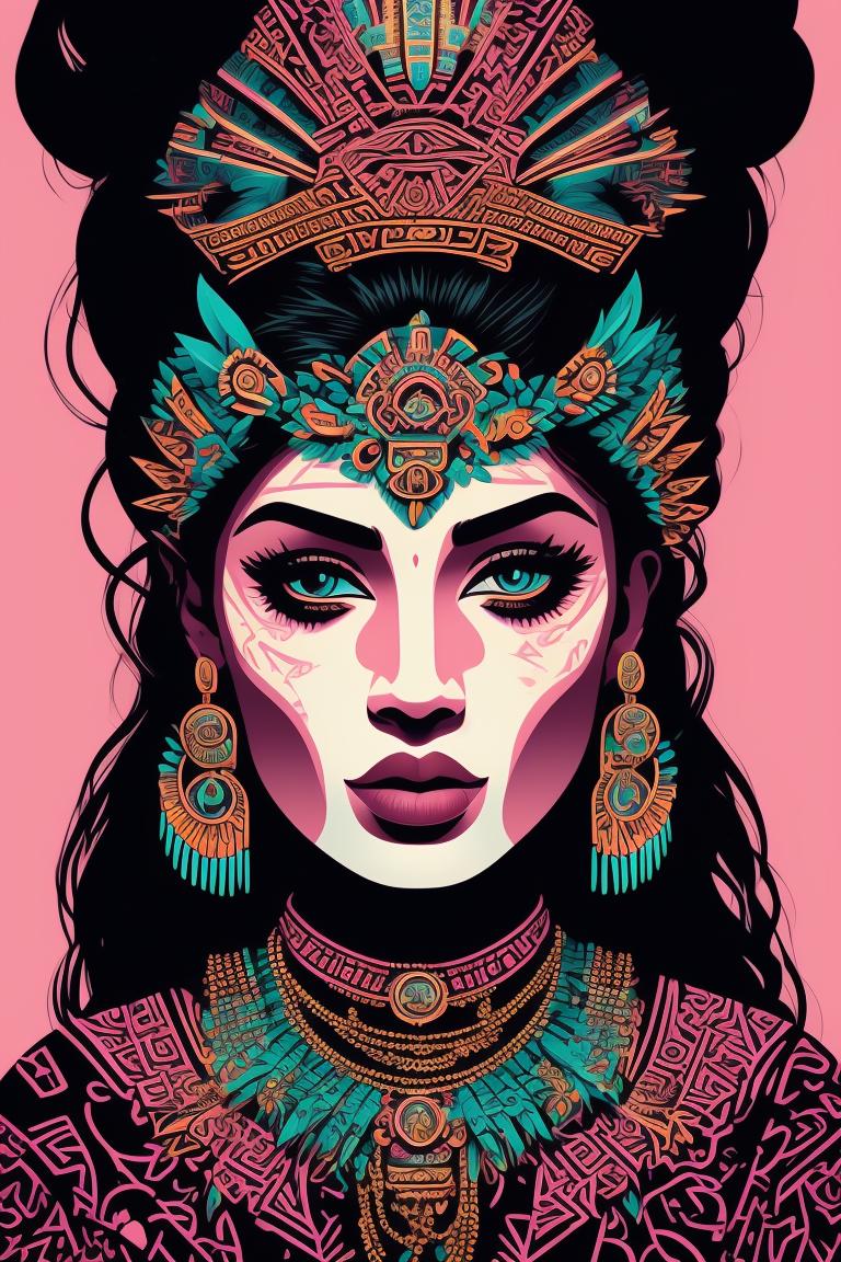 Pandoralands: aztec goddess