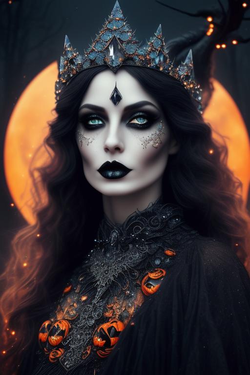 dead-manatee675: beautiful mystic witch, wear crystal crown, beautiful ...