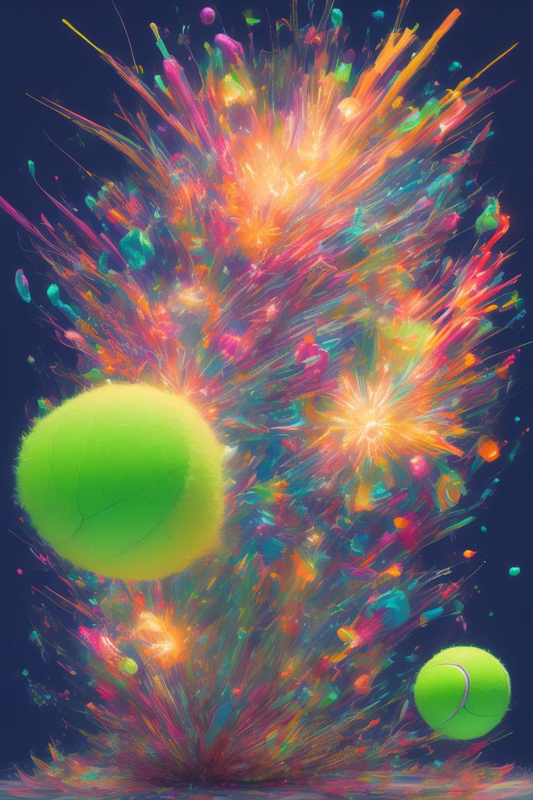 Max_Turbo: Tennis Ball Fireworks