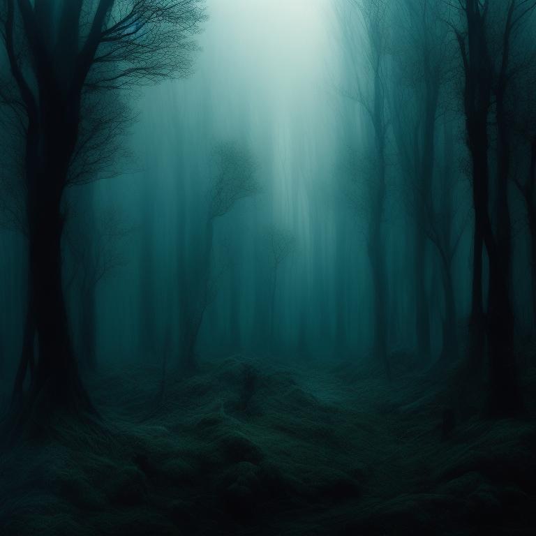 frigid-ram920: People shadow dark forest