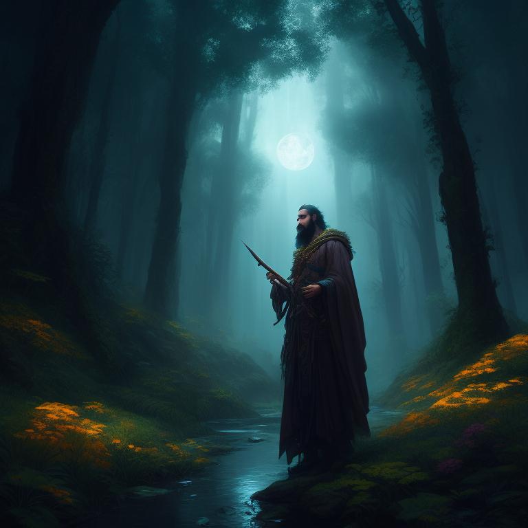 greedy-shrew44: Male human druid