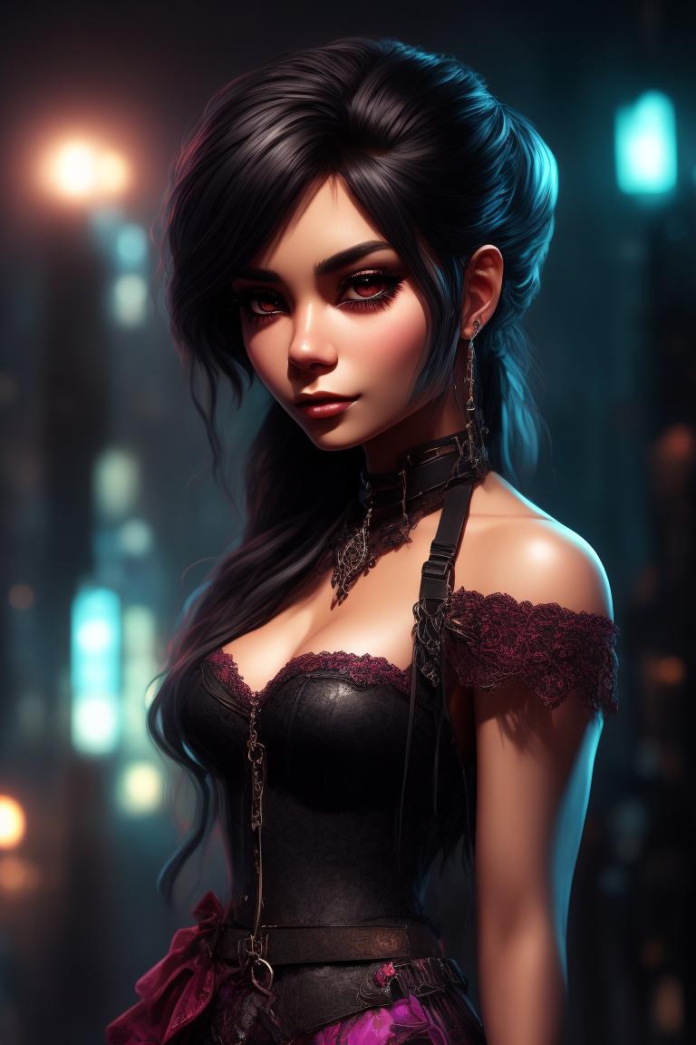 failing-mole390: Vanessa Hudgens, Gothic Loli