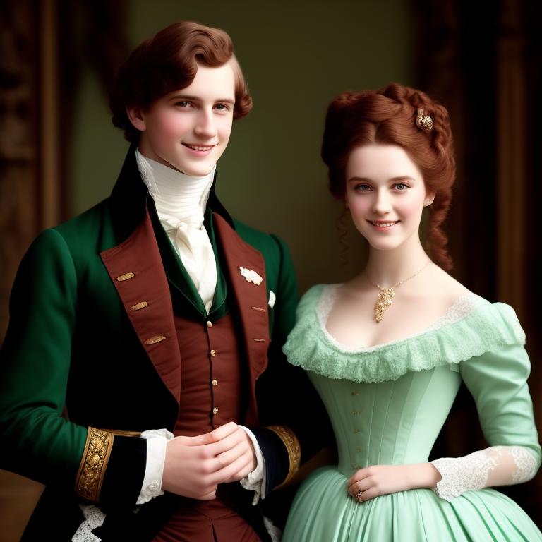 ladykarissa: The Duke's Heiress, age 17, The Duke, dark auburn hair ...