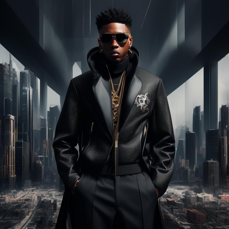 Max_Turbo: Cool Rapper's First Album Cover Fashion 2024 by Ermenegildo ...