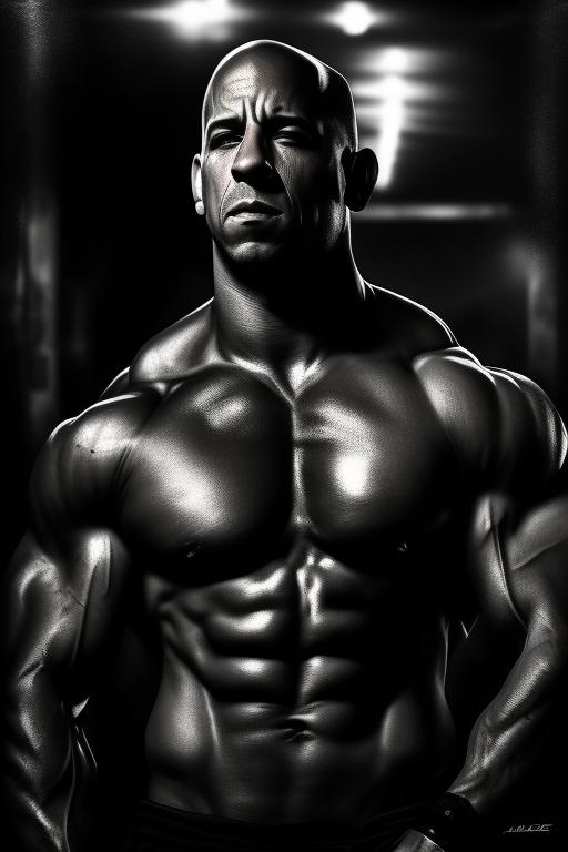 Vin Diesel Ripped